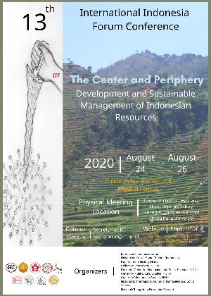 13th International Indonesia Forum Conference The Center and Periphery ...